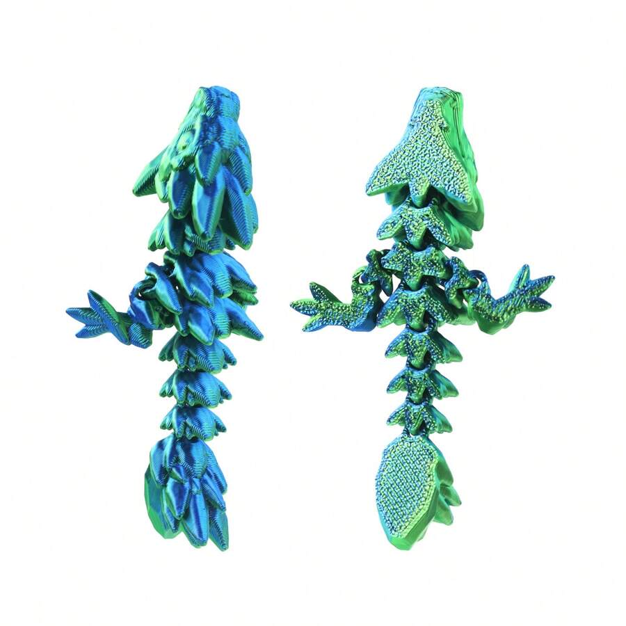 3D Printed Baby Dragon 3, Realistic Modeling, Movable Joints, Sensitive ...