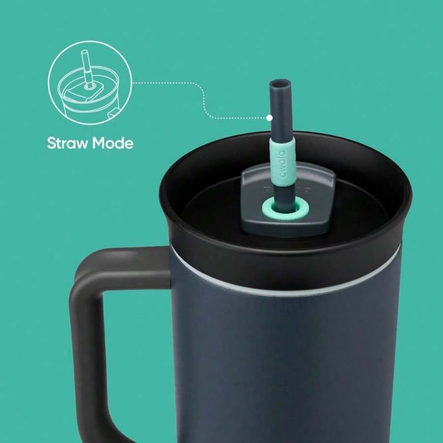 Owala Stainless Steel Triple Layer Insulated Travel Tumbler With Spill
