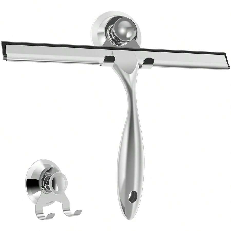 Stainless Steel Shower Squeegee Glass Window Squeegee Quick Drying ...