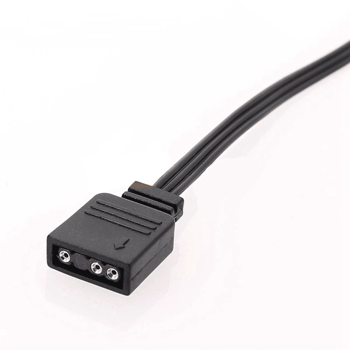 8X 4-Pin RGB To Standard ARGB 3-Pin 5V Adapter Connection Cable 25cm ...