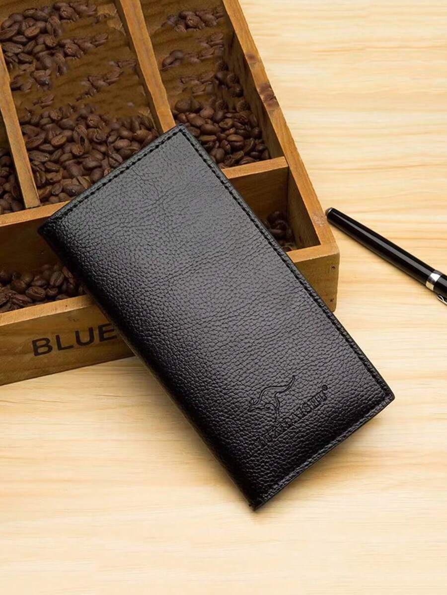 Men's Artificial Leather Wallet With Ultra-Thin Credit Card ID Card And ...