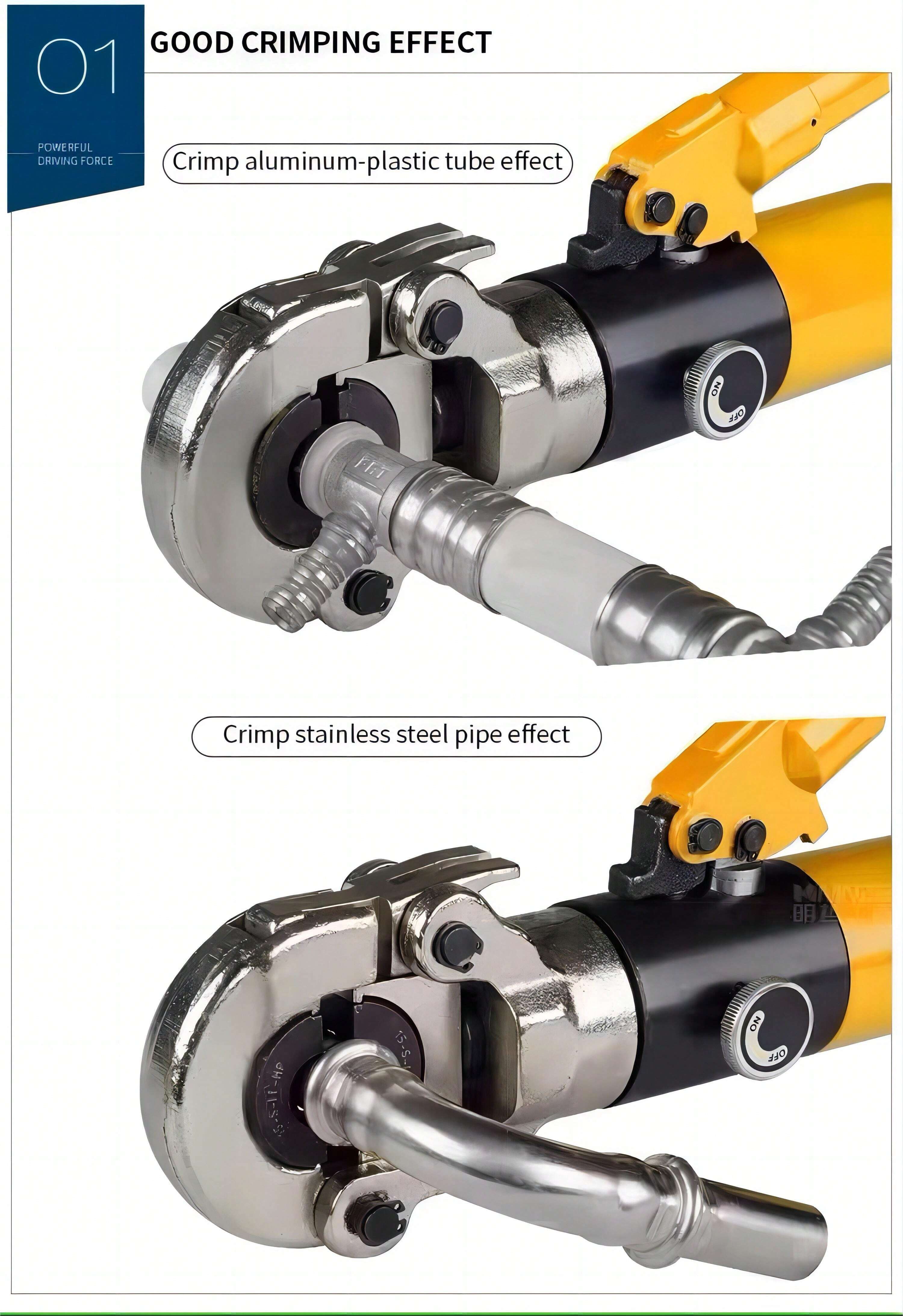 8T Hydraulic Crimping Tool, Crimping Diameter 16-32mm, For Multilayer ...