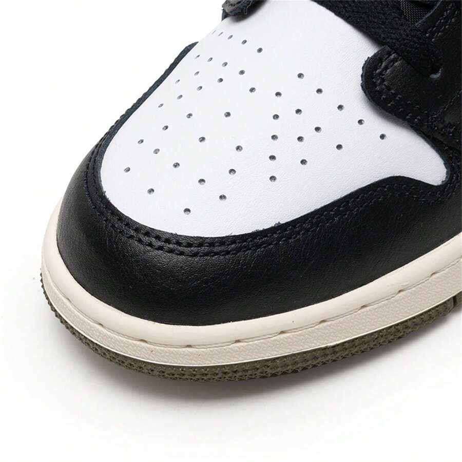 Jordan Big Girl Shoes AIR JORDAN 1 LOW BG Running Training Sports Shoes ...