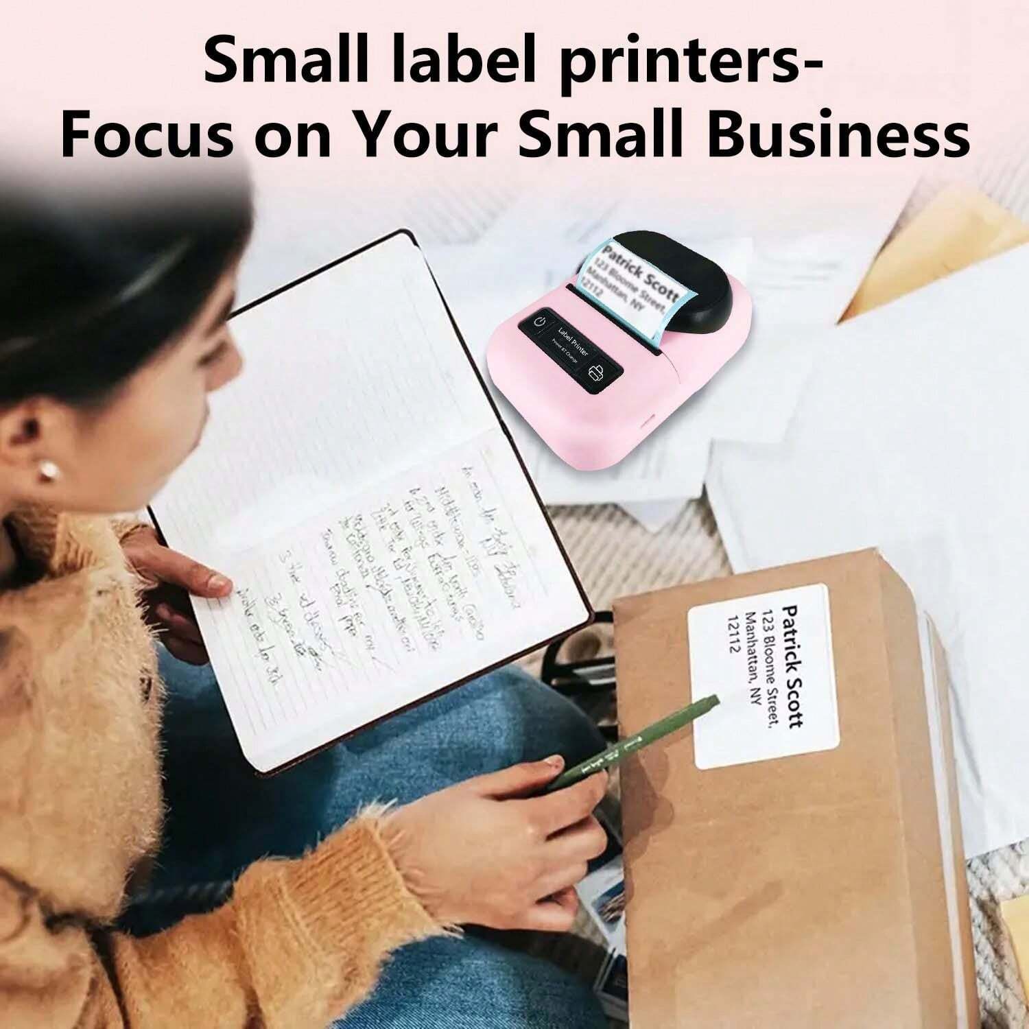 Printers, Label Printers - Inkless Thermal Label Printers, No Ink Or ...