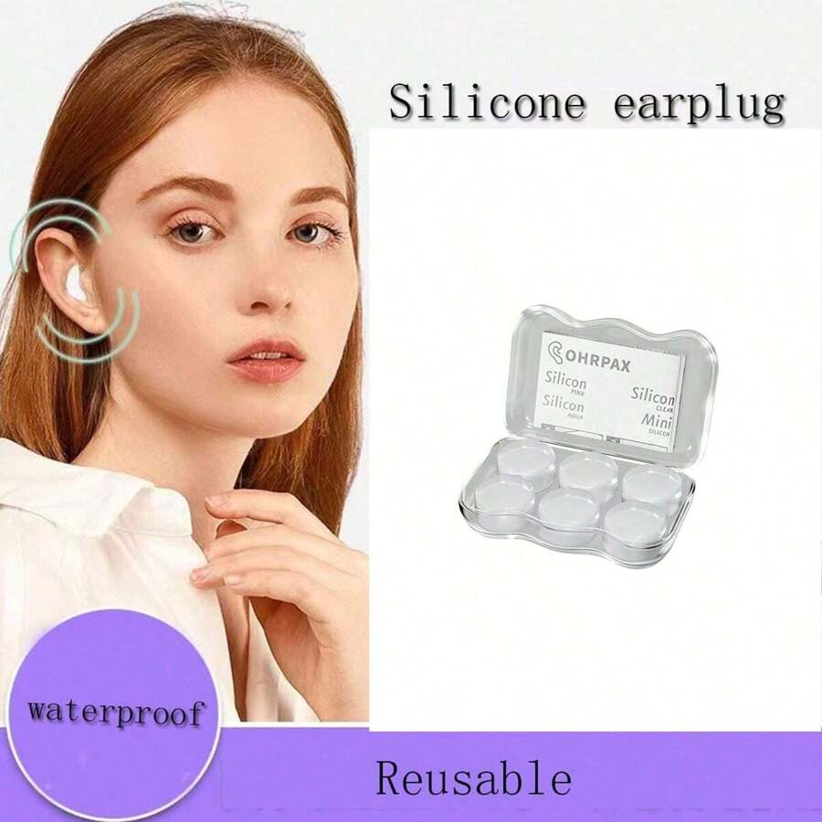 Sound-Proof Silicone Earplug Special Snore And Noise-Proof Mute ...