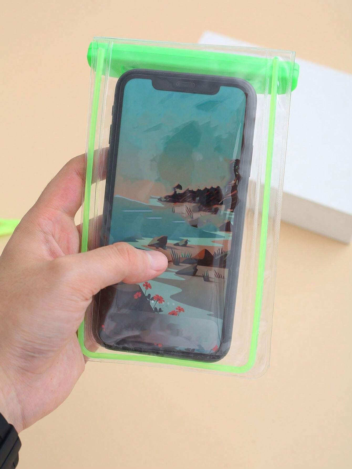 1 PC Universal Waterproof Phone Pouch – Submersible Dry Bag Protection ...