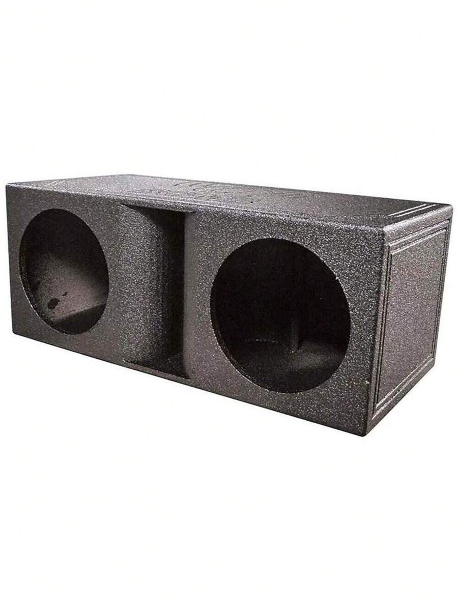 QPOWER QBOMB DUAL 12″ 12 INCH HORN-PORTED EMPTY SUB WOOFER ENCLOSURE ...