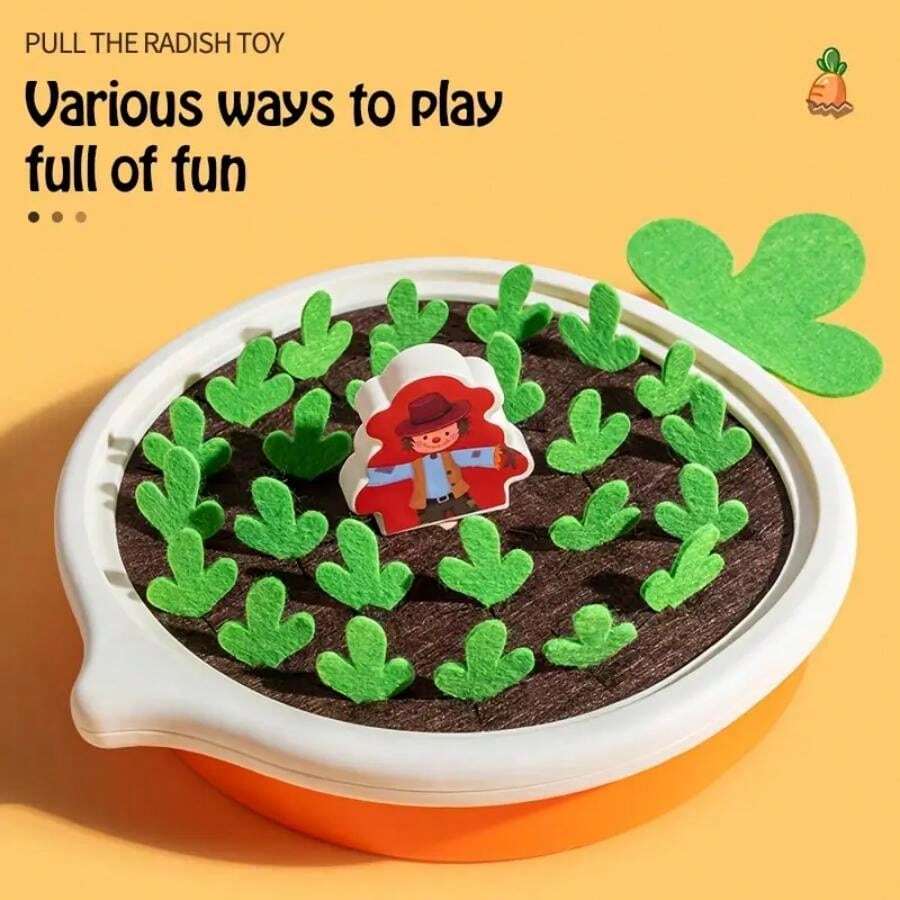 Kids Toy Memory Training Game, Carrot Pulling Educational Interactive ...