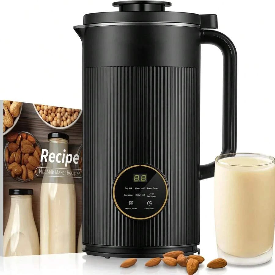 35oz 6 In 1 Nut Milk Maker, 1000ml 800W Automatic Cow Milk Maker ...