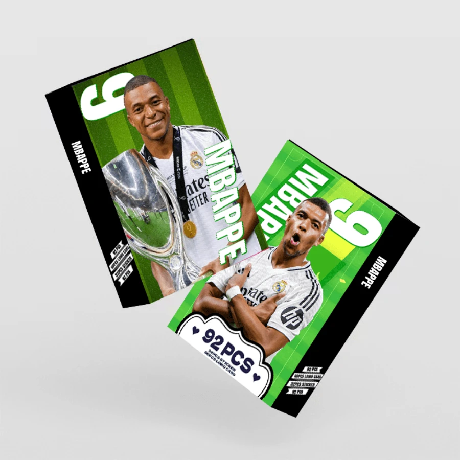 Full Box Sets Euro/World Cup Soccer Star Player Cards, Including Mbappe ...