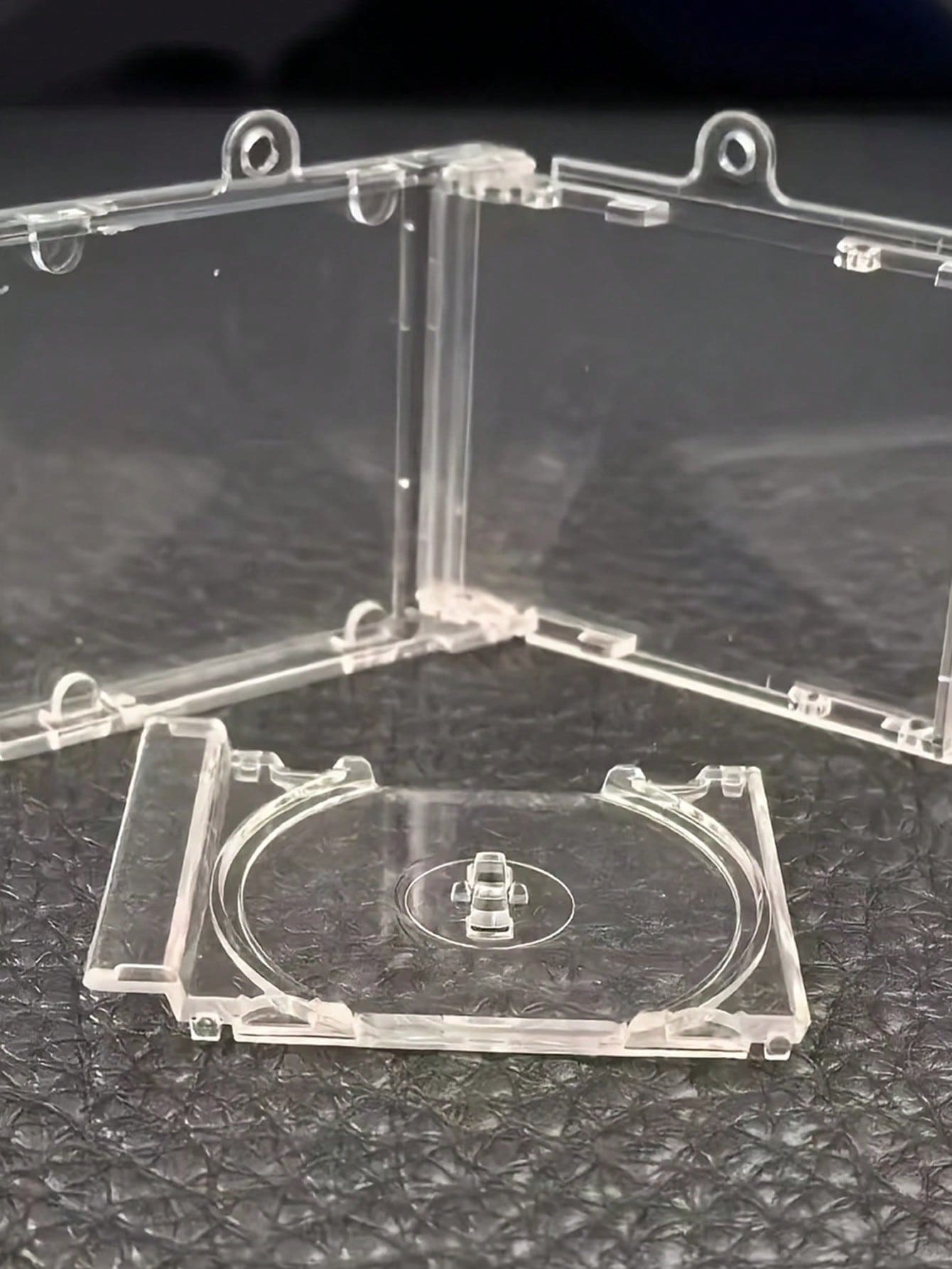 1/2/5PCS Mini CD Box Album Record Pendant Keychain Diy Acrylic ...