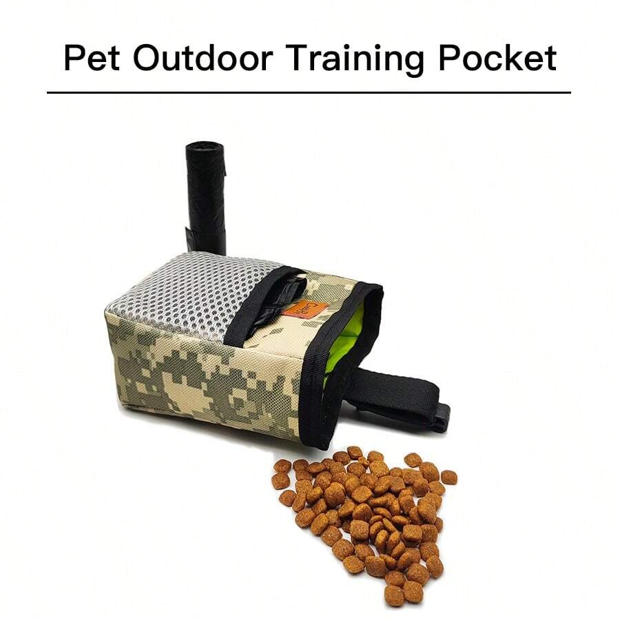 Outdoor Dog Training Bag With Treat Pouch And Snack Bag - Convenient ...