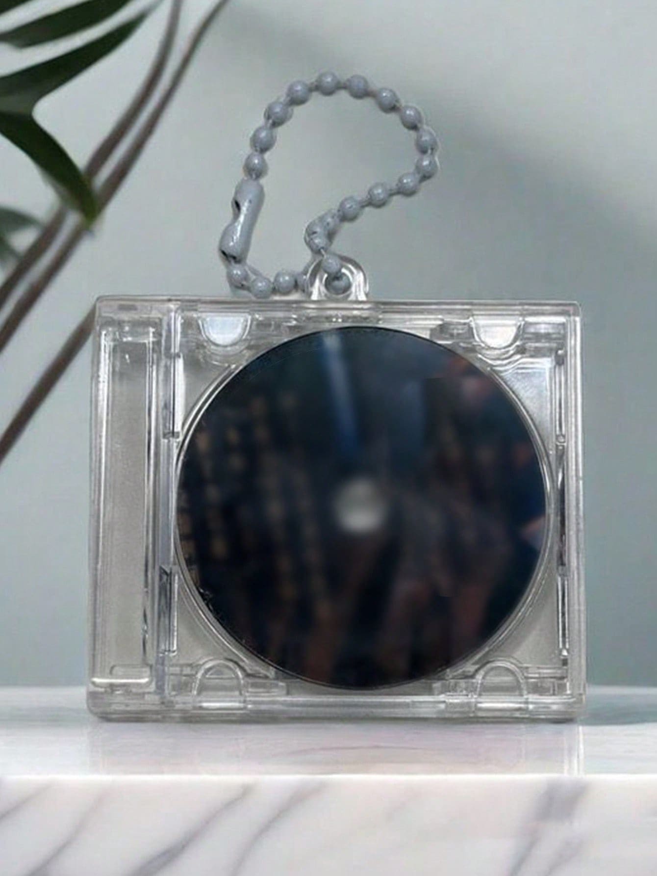 1/2/5PCS Mini CD Box Album Record Pendant Keychain Diy Acrylic ...