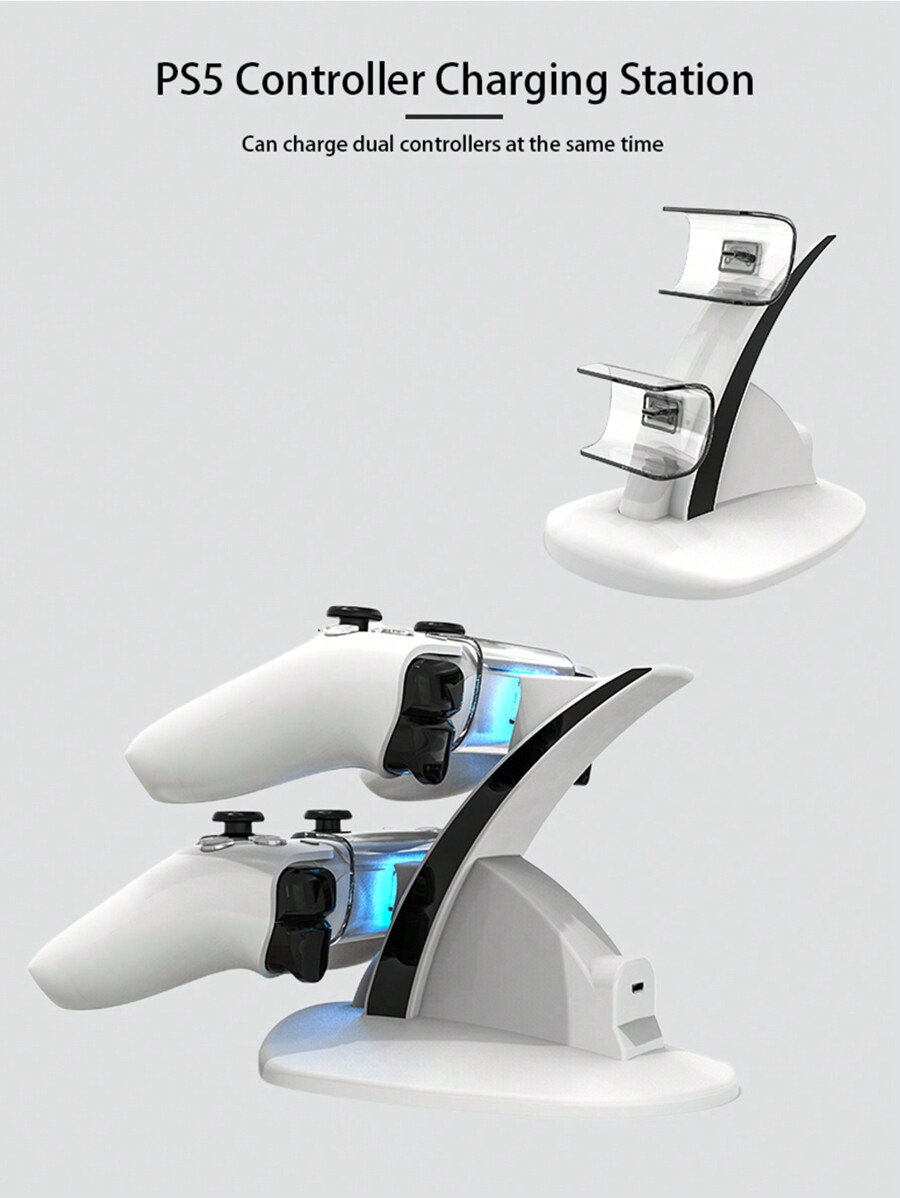 iplay 1pc PS5 Controller Charging Stand, PS5 Dual Charging Dock Station ...