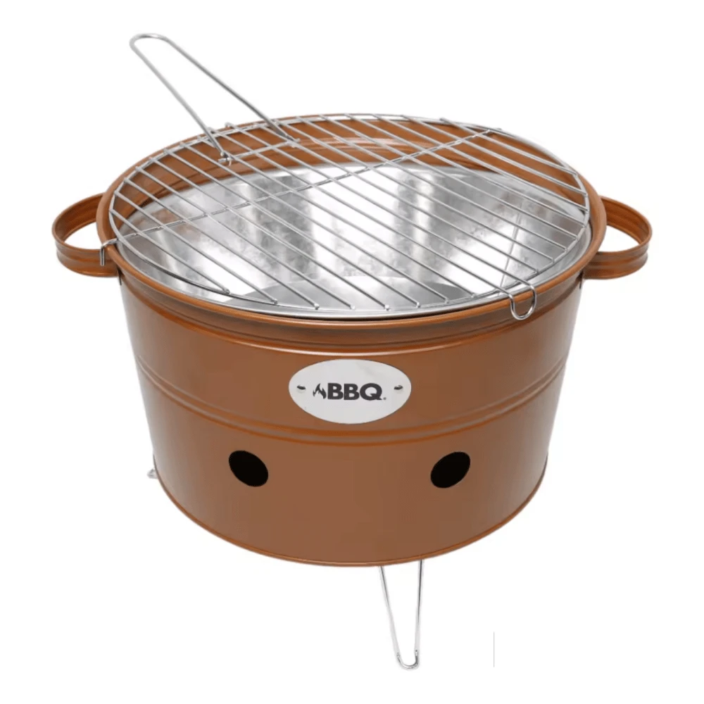 Gril de baril portatif/barbecue extérieur gril de charbon de bois/barbecue de jardin barbecue de ...