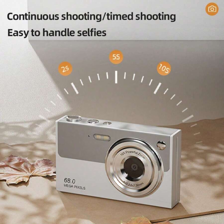 Portable CCD 4K Ultra HD Video Camera Classic Fashionable Combo Camera ...