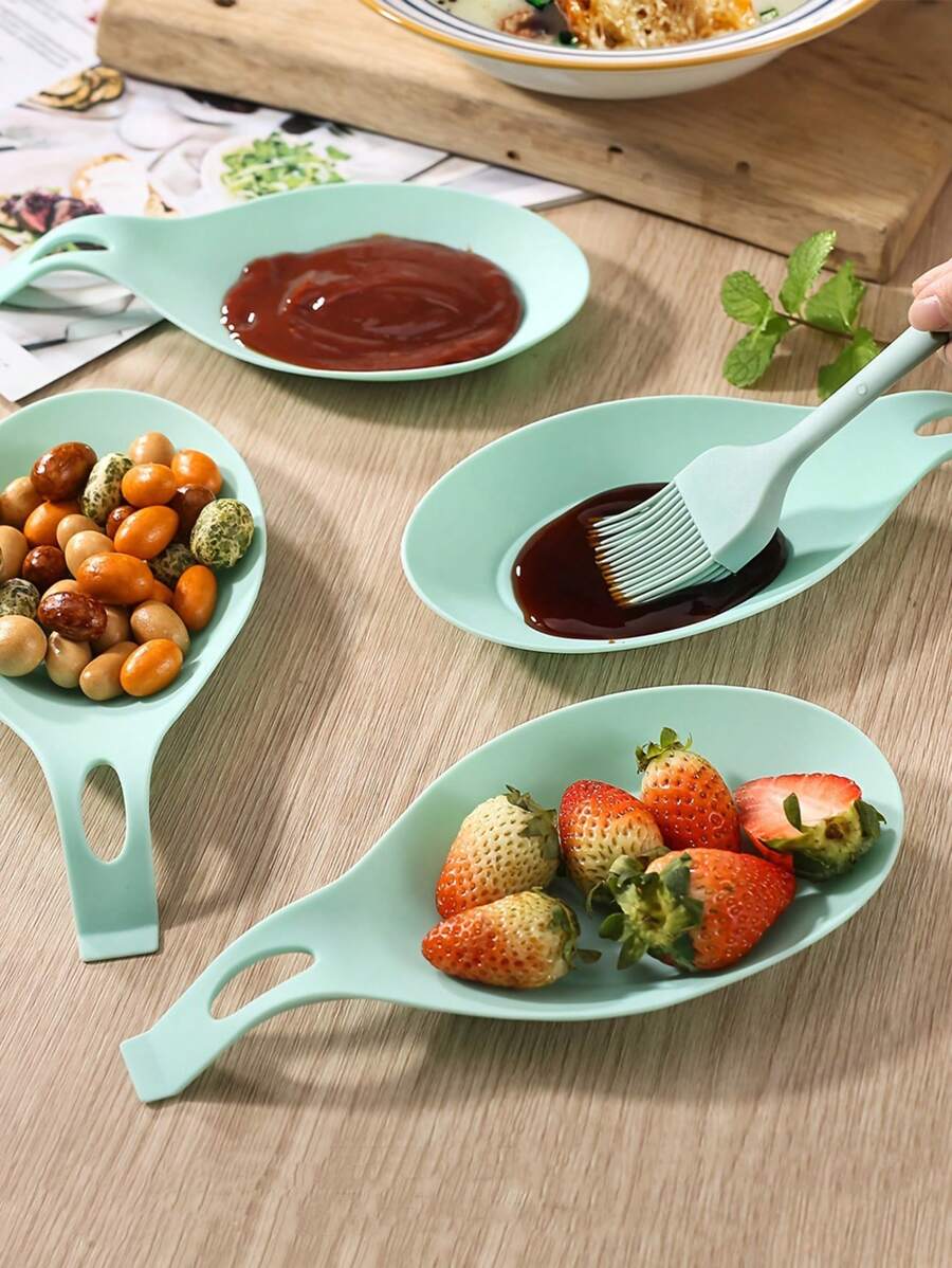 1 Piece Spoon Mat Easy To Clean, Home Kitchenware Mat Silicone Shelf ...