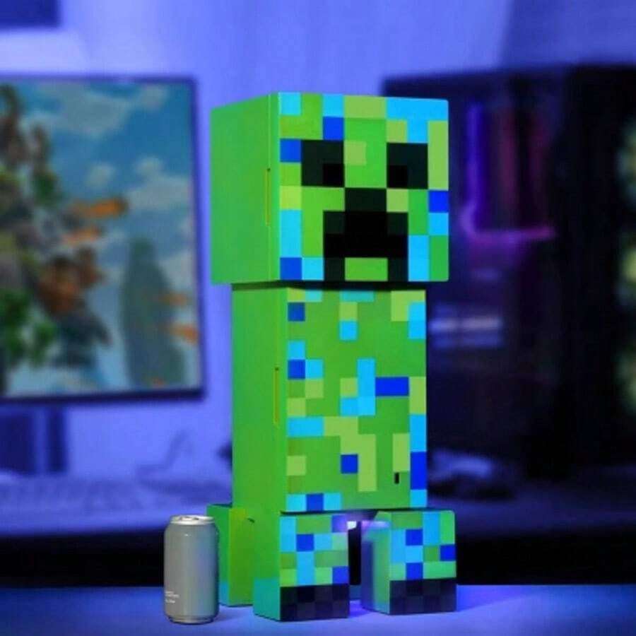 Minecraft Charged Creeper Figural Mini Fridge | SHEIN Brasil