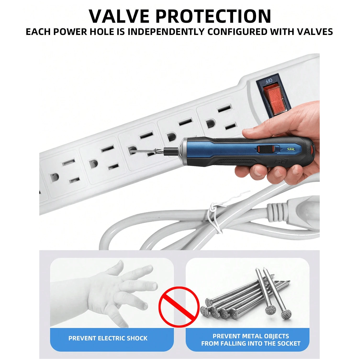 American-Style Power Strip, American Standard Socket, All-Copper Power ...