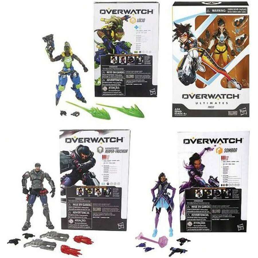 Hasbro | FIGURA OVERWATCH ULTIMATES 30CM SUR - Figura Coleccionable De ...