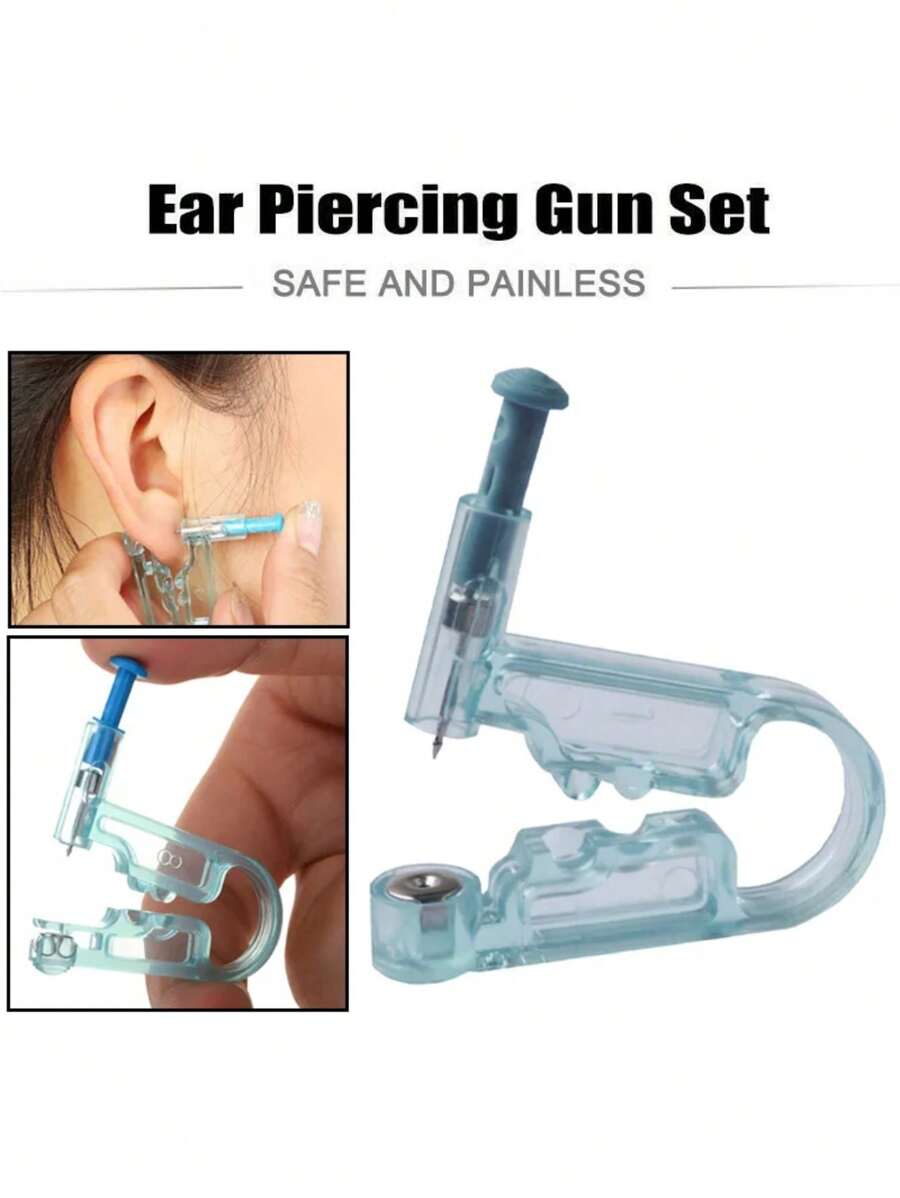 AVYRING 6PCS Disposable Painless Ear Piercing Gun Healthy Guns Sterile ...