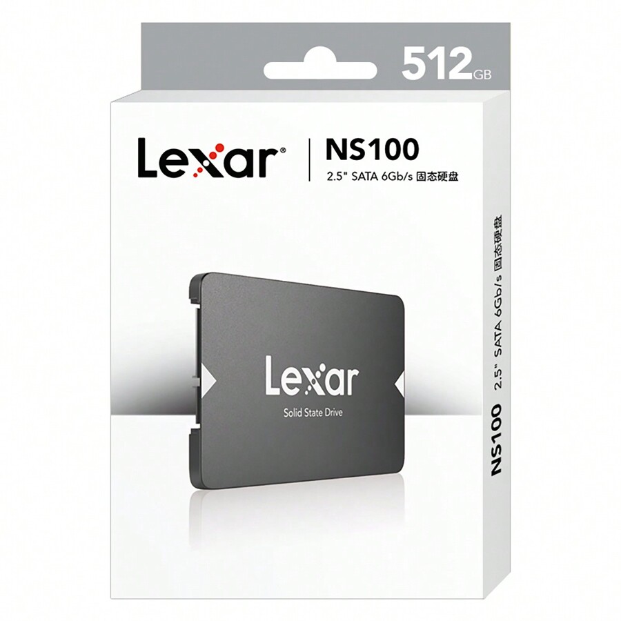 Lexar Lexar SSD NS100 1TB 512GB 256GB 128GB מחשב פנימי כונן מוצק SATA III 2.5 אינץ' למחשב שולחני ...