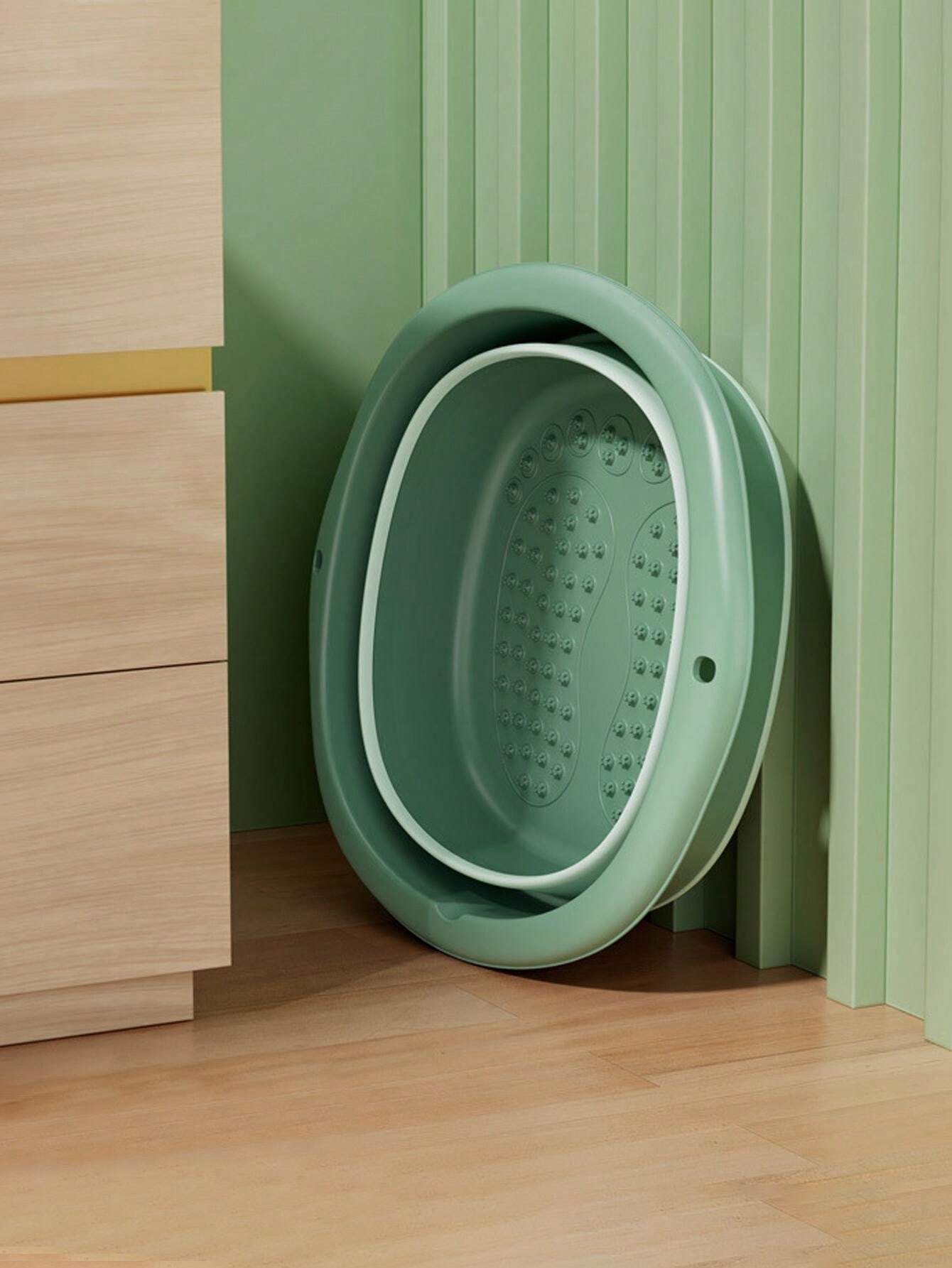 Collapsible Foot Bath Bucket Over Calf Foot Wash Basin Home Foot Bath ...