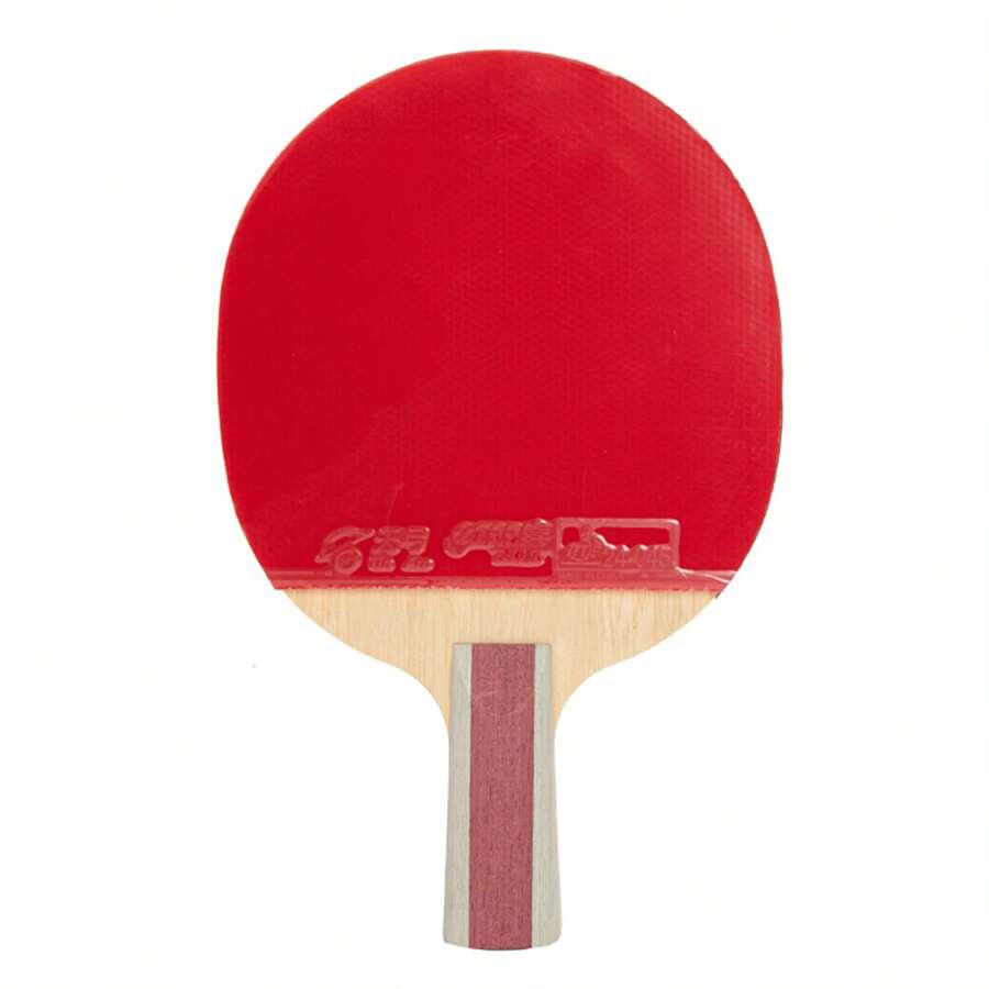 Dhs 6-Star Dual-Faced Ping Pong Paddle With Rubber Coating For Men ...