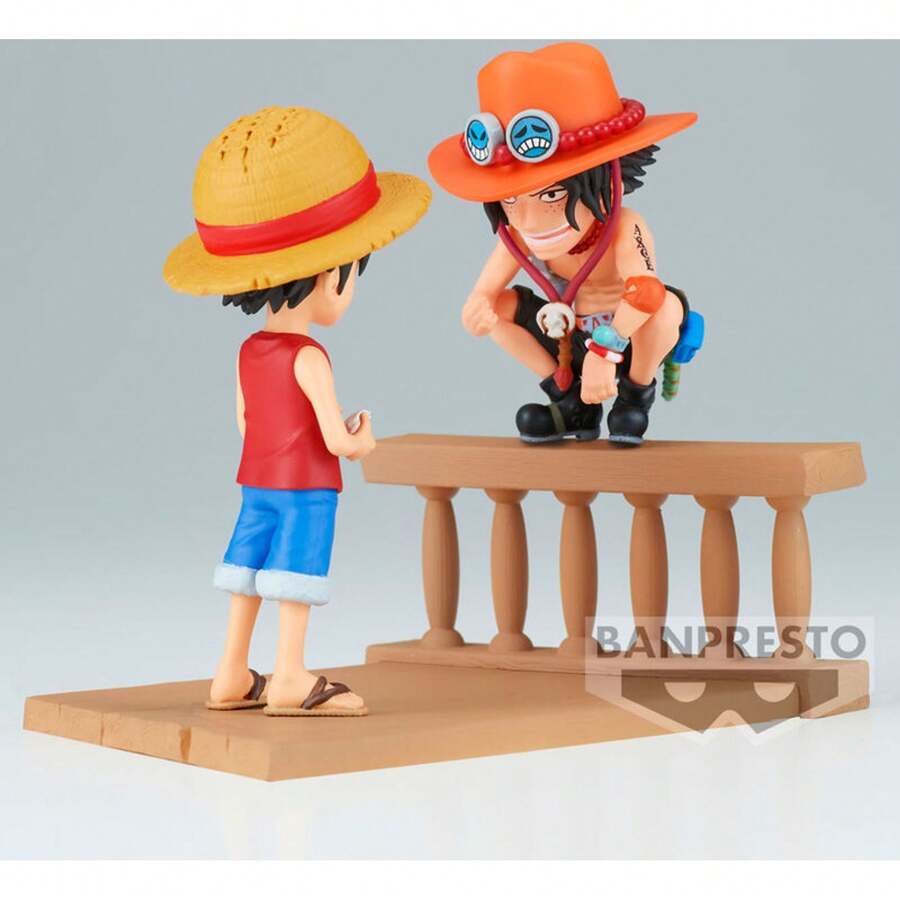 Banpresto | MONKEY D LUFFY & PORTGAS D ACE WORLD COLLECTABLE LOG ...