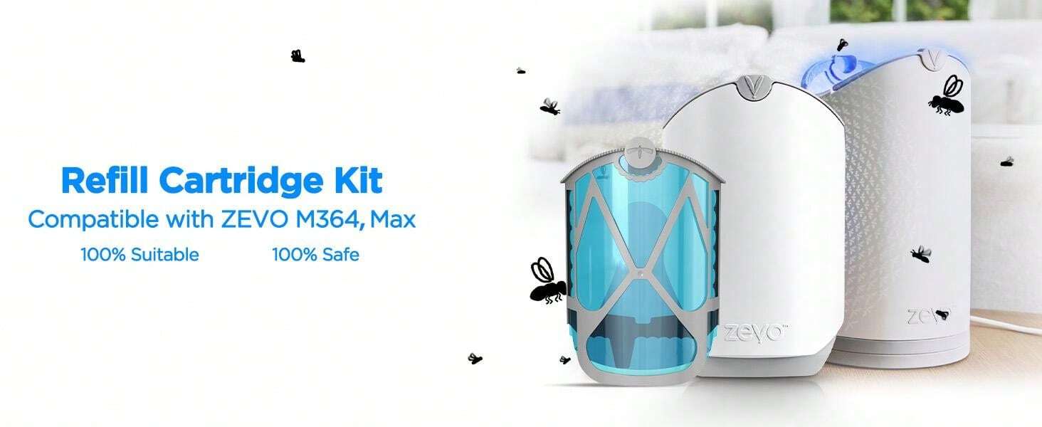 8 Pcs Flying Insect Trap Refill Cartridge,Flying Insect Refills For ...