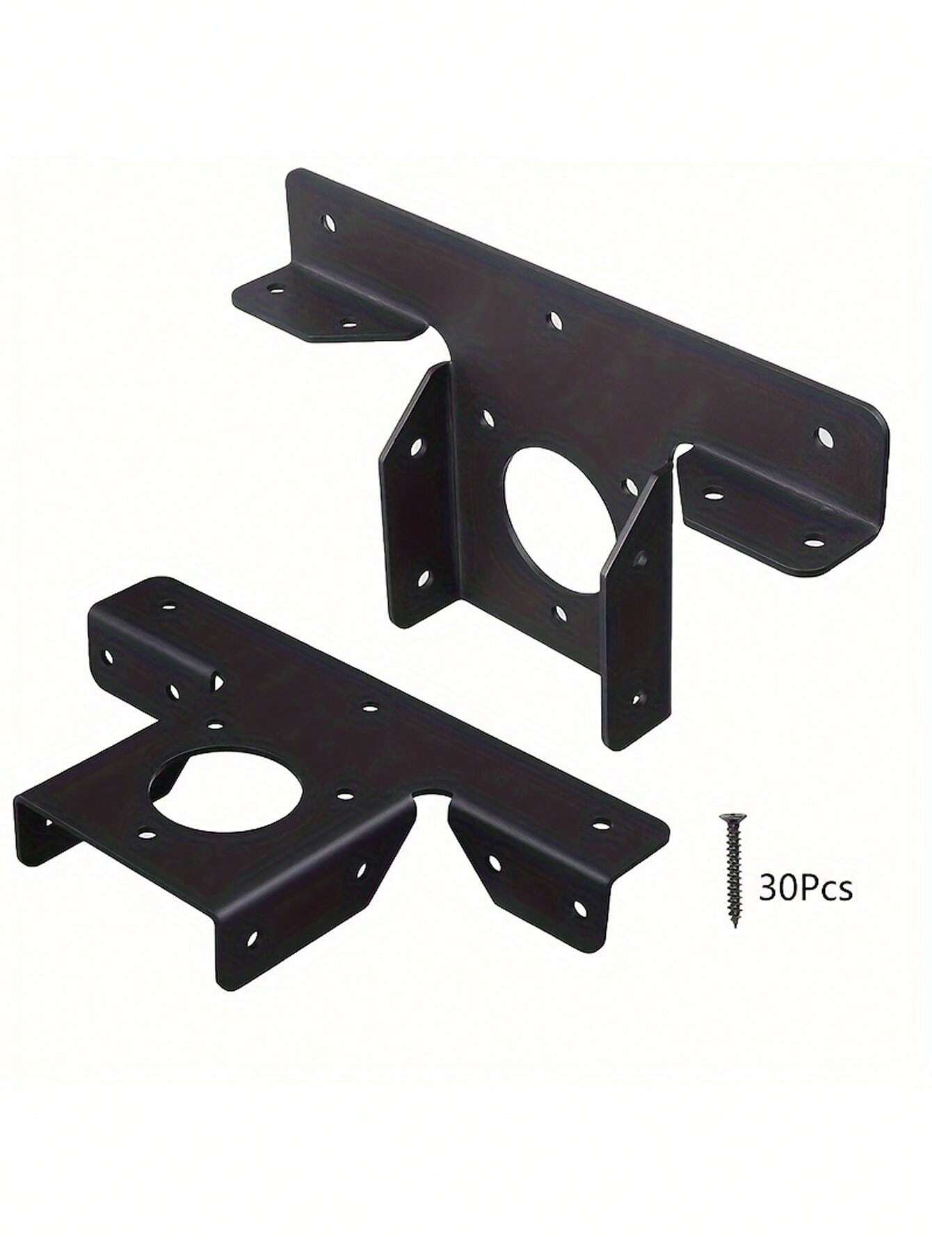 2pcs Heavy Duty Canopy Metal Corner Brackets, Adjustable 3-Way ...