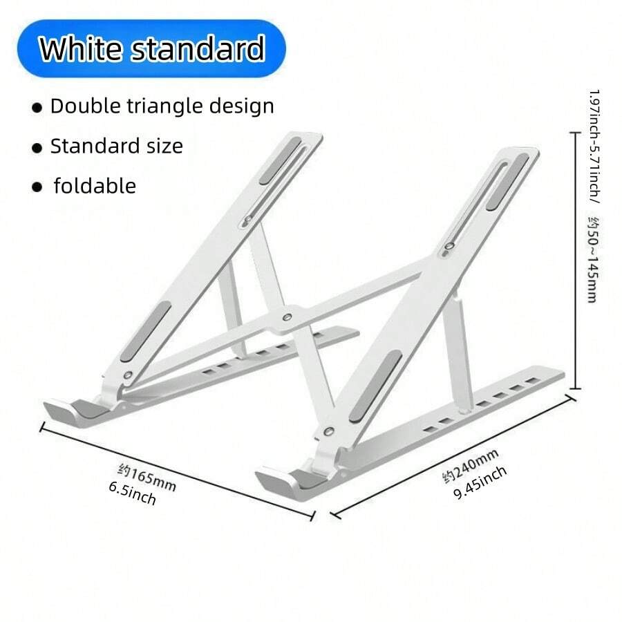 1 Set Computer Laptop Stand Riser Desk Organizer, Adjustable Height ...