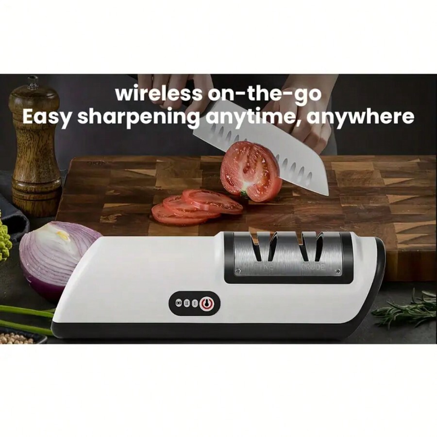 Electric Knife Sharpener, Household Whetstone Sharpener ...