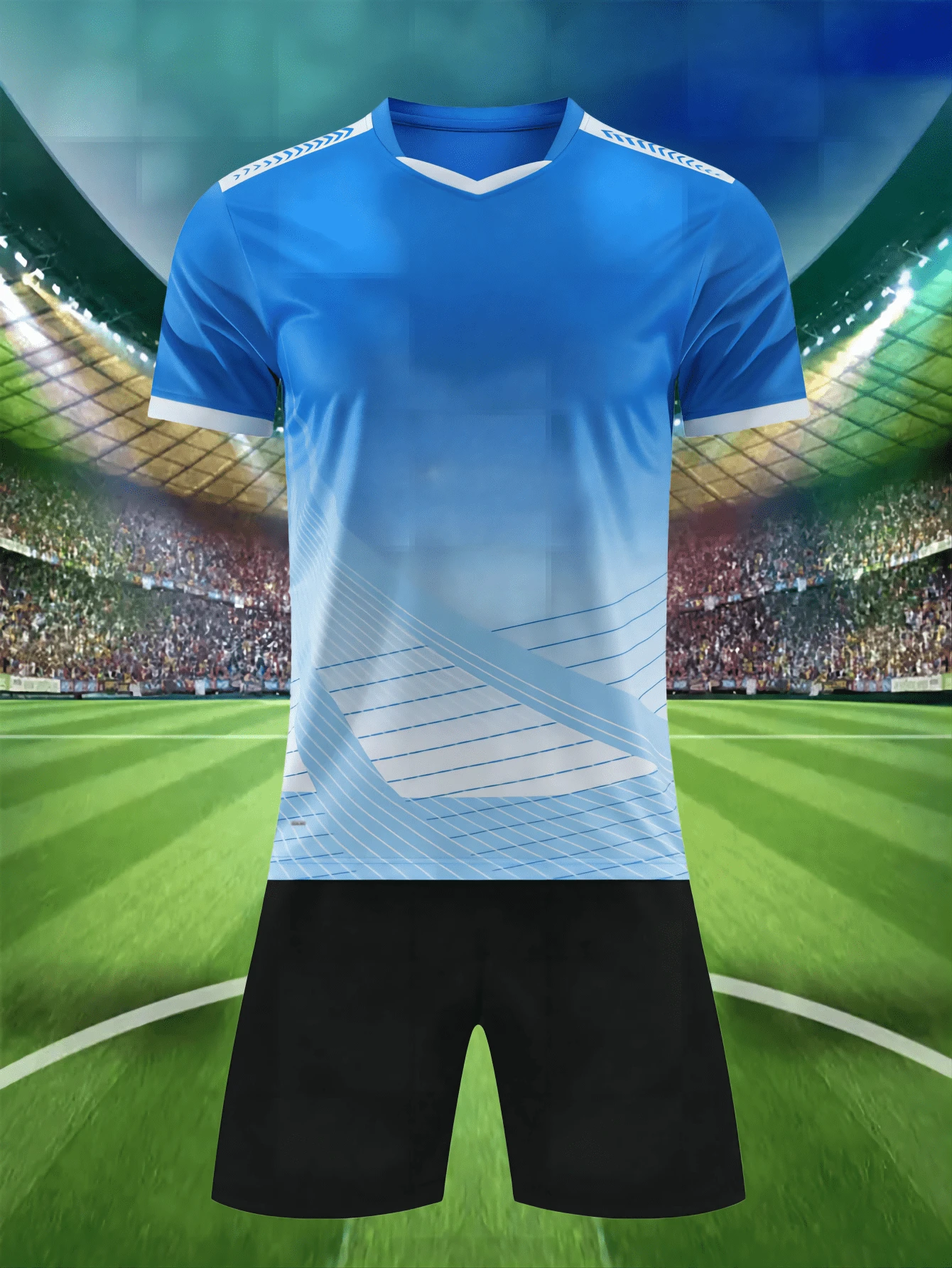 Custom Named And Numbered Soccer Jerseys, Breathable, Sporty, And ...