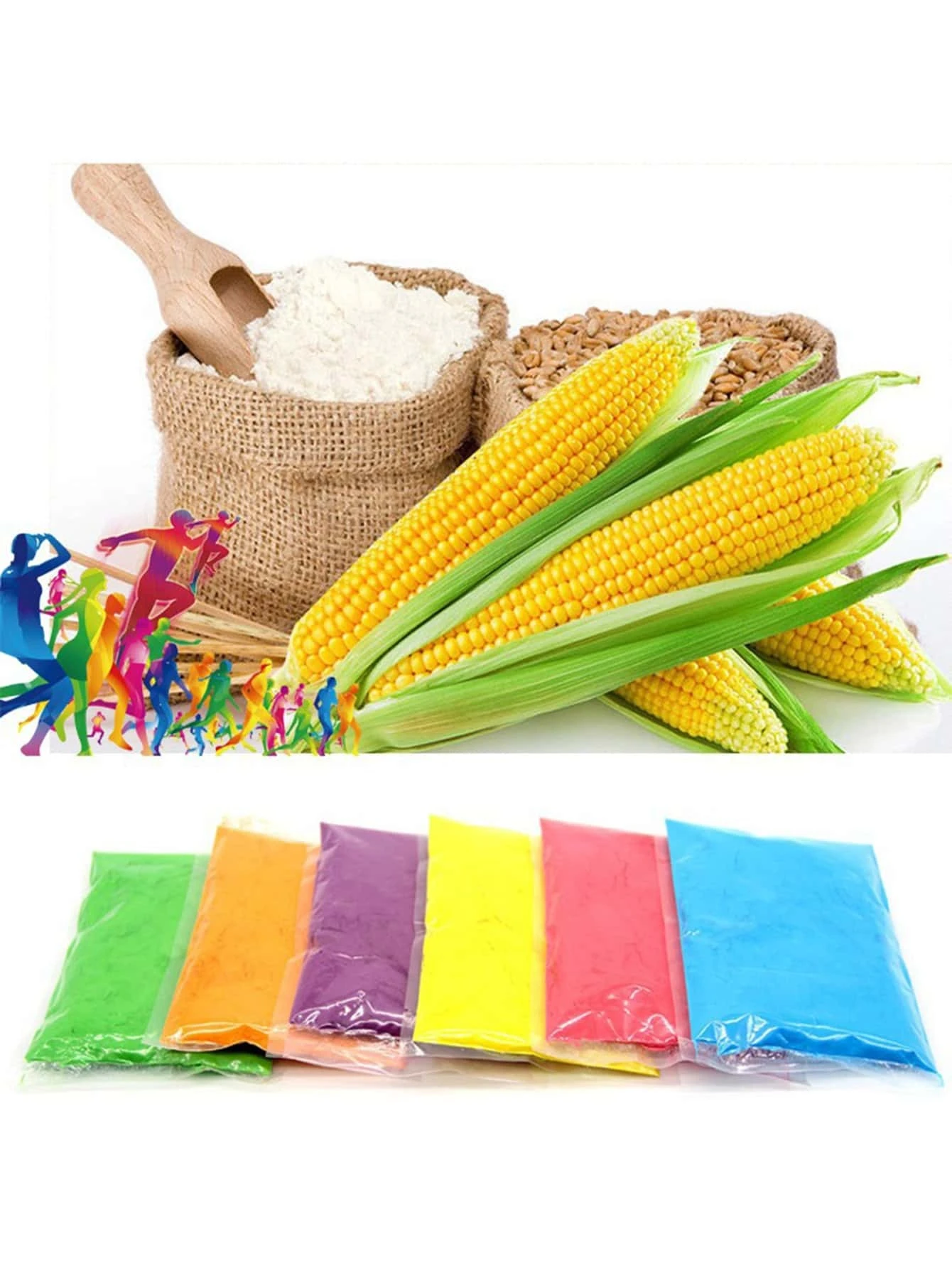 Color Run Corn Starch, Team Building Activities, Entertainment, Sports ...