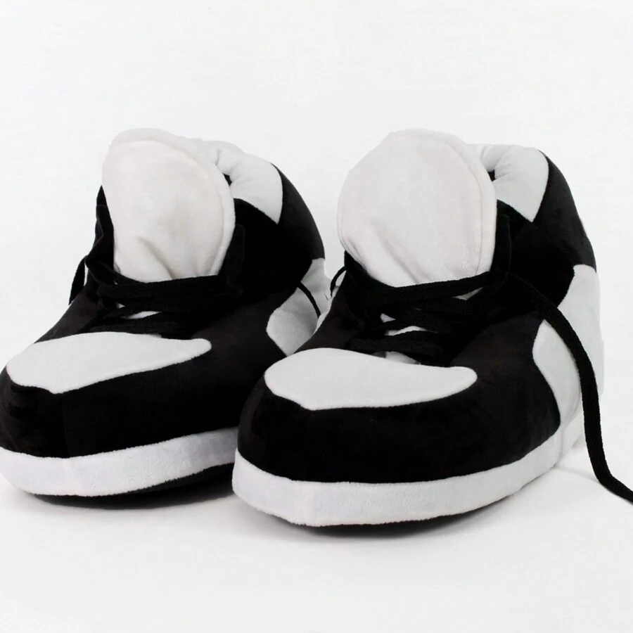 Pantuflas De Tenis Retro J1 Black And White | Mode de Mujer | SHEIN España