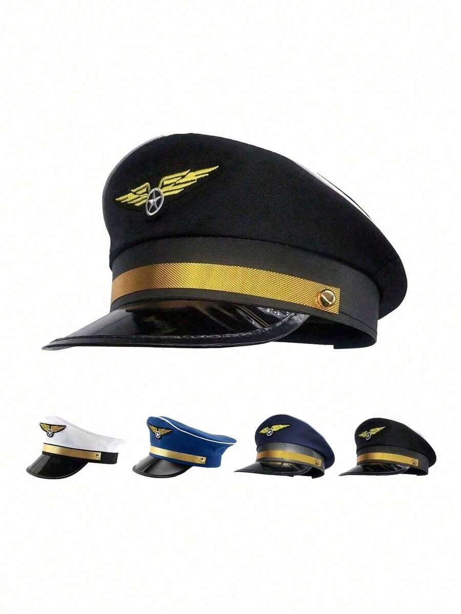 1 pieza Gorra de piloto de aviación, gorra de capitán, accesorios de ...