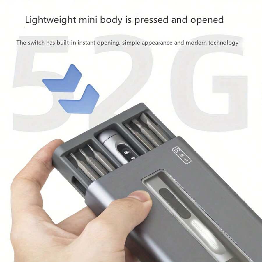 50-In-1 Quiet, Long-Lasting Rechargeable High Torque Multi-Functional ...