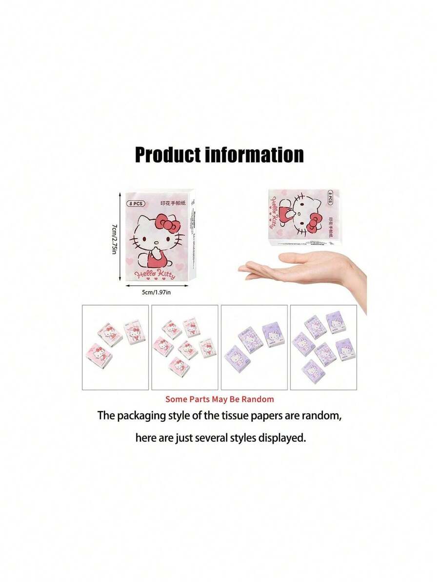 Zakdoekpapier 's Cinnamorolls My Melodys Cartoon Character Mapkin Kitty ...