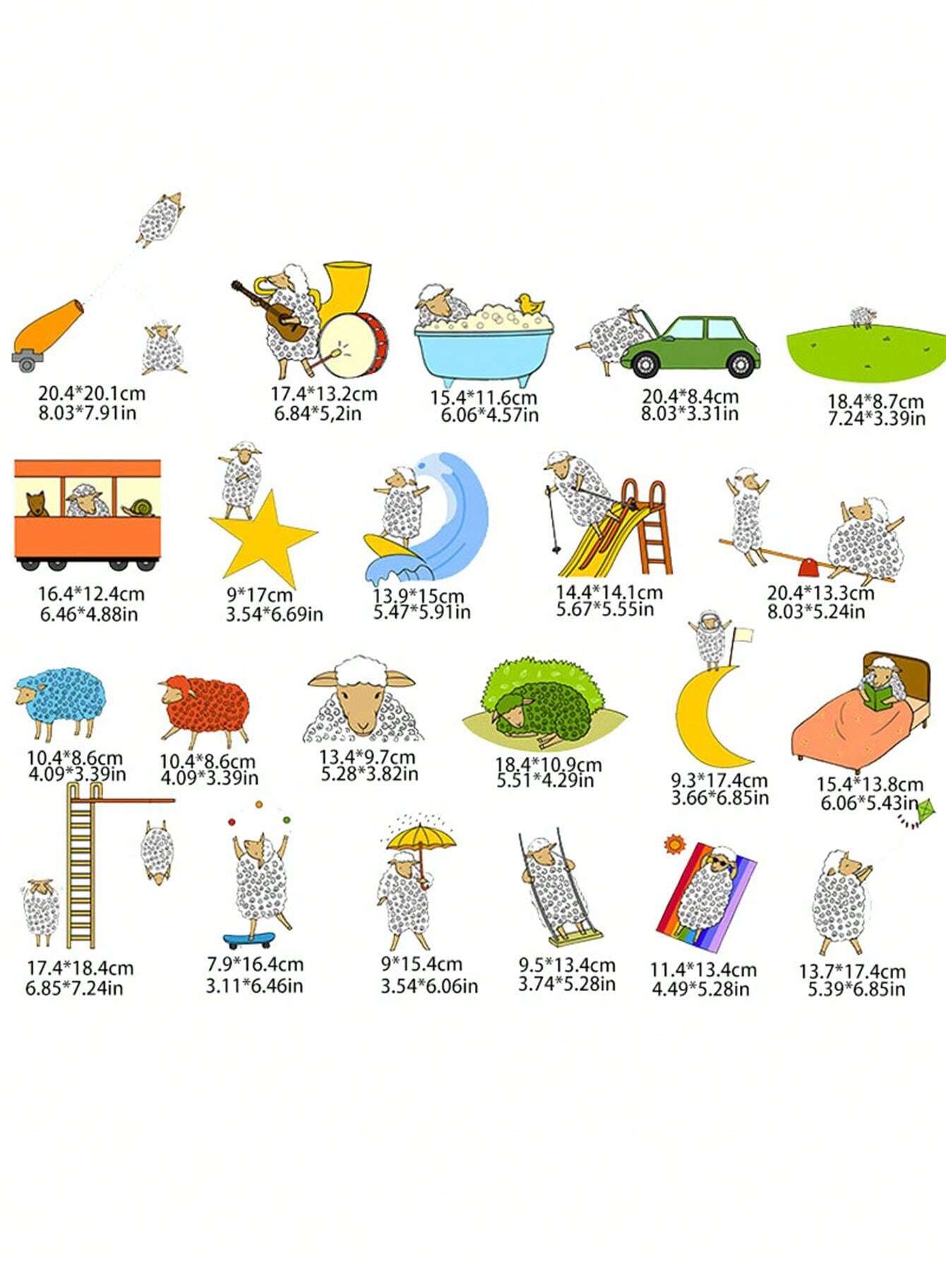 BELLKIDS Conjunto de 22 piezas (¿Dónde está la oveja verde?) Libros ...