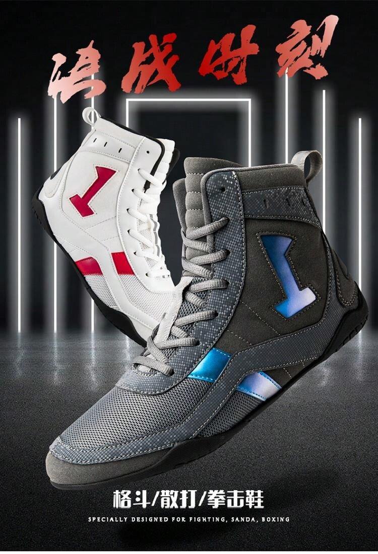 Professional Indoor Boxing Shoes For Men & Women, Breathable MMA ...