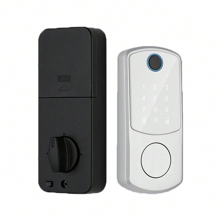 Fingerprint Lock Easy Installation No Drilling Electronic Door Lock ...