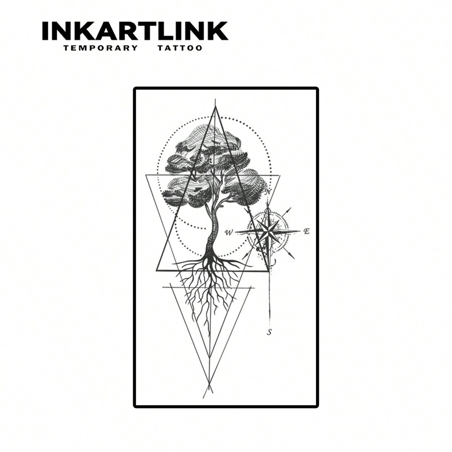 INKARTLINK INKARTLINK Innovative Tattoo Technology, Semi-Permanent Tattoos, Tree, Compass ...