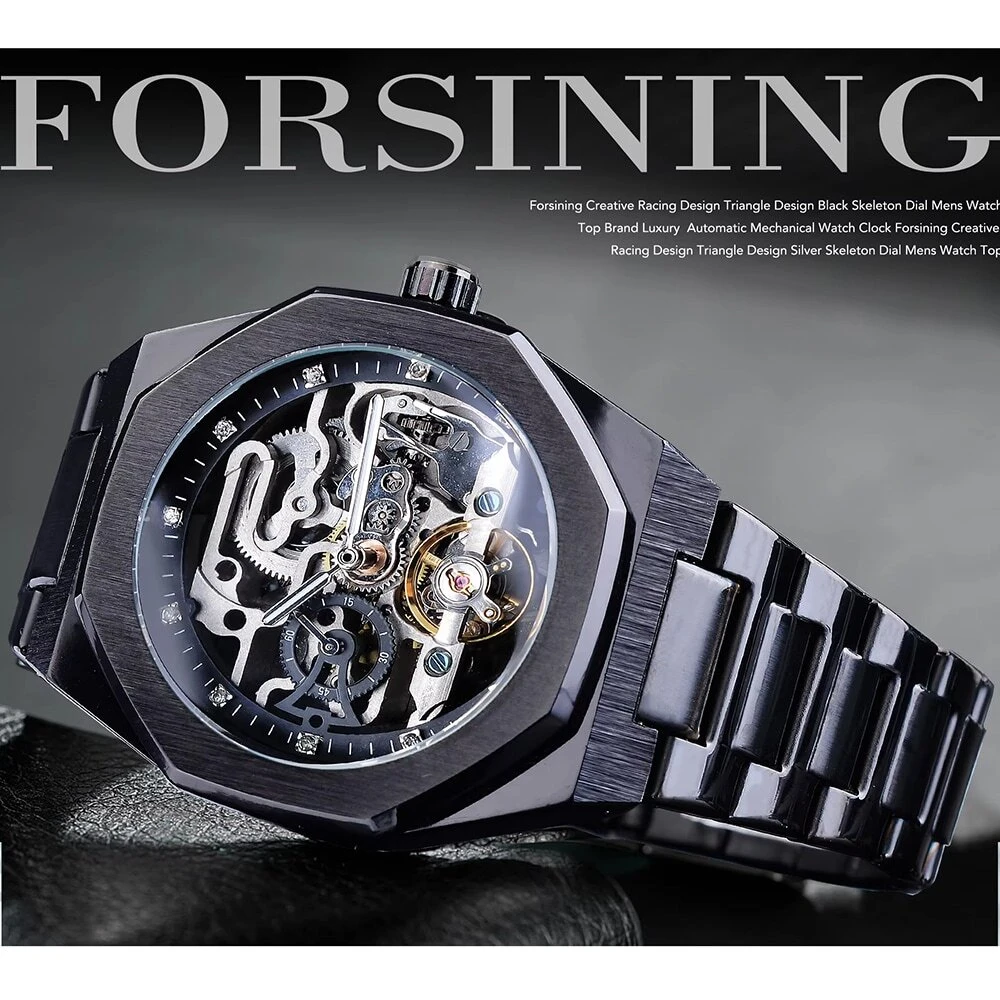FORSINING Forsining Trendy Men Mechanical Watch Automatic Tourbillon ...