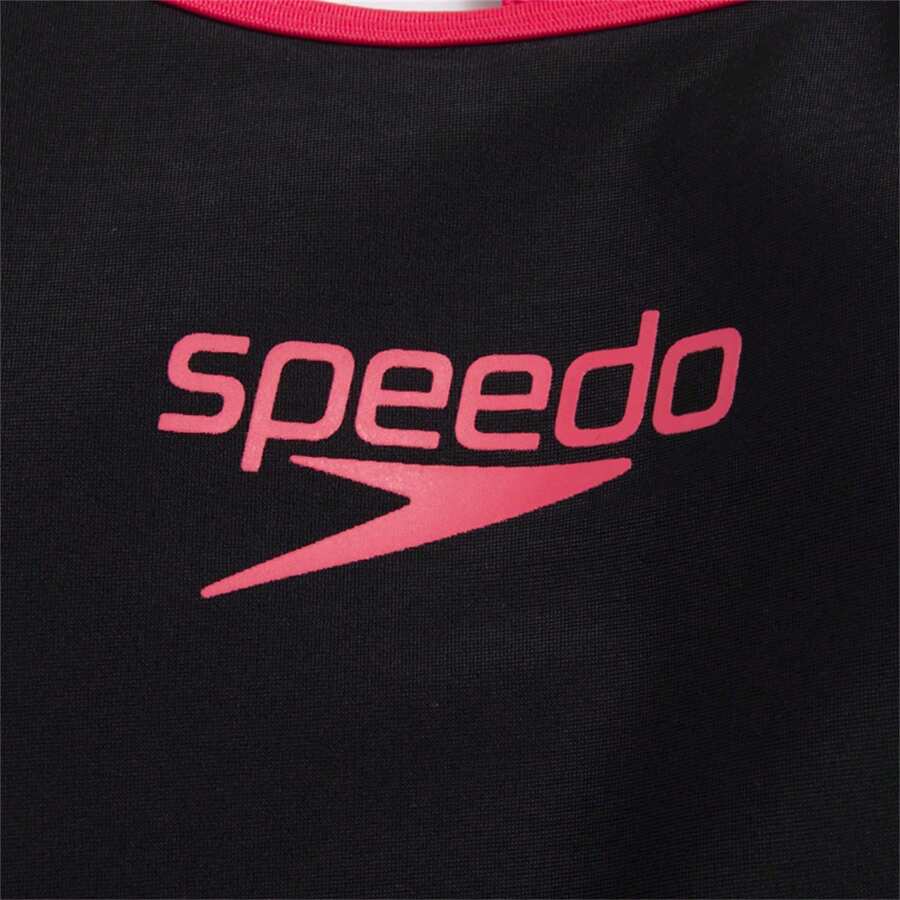 Speedo Women One-Piece Knee-Length Swimsuit, Minimalist Style With ...