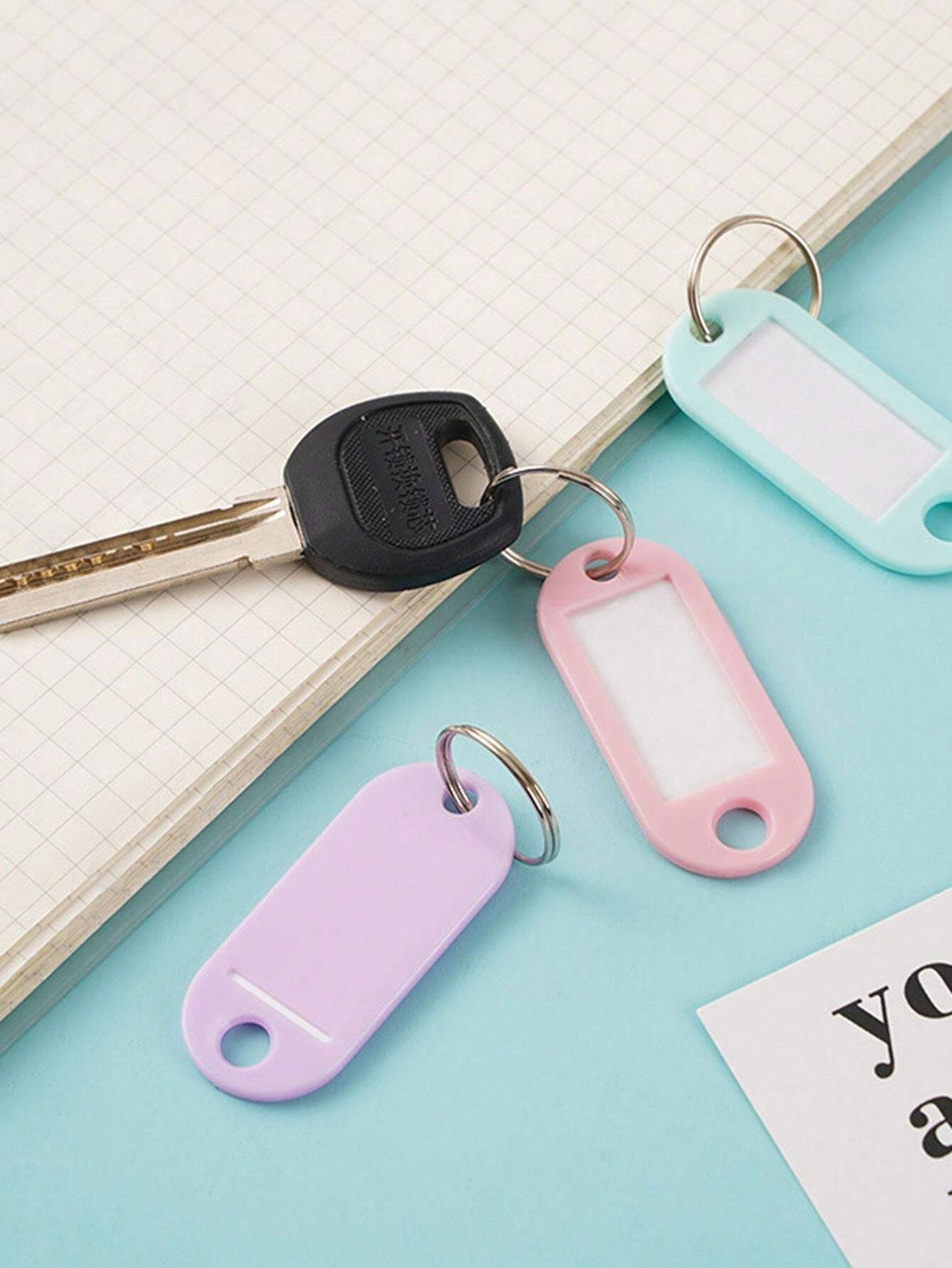 1 Box Of Purple Luggage Tag, Key Tag, Door Tag ID Plates, Baggage ...