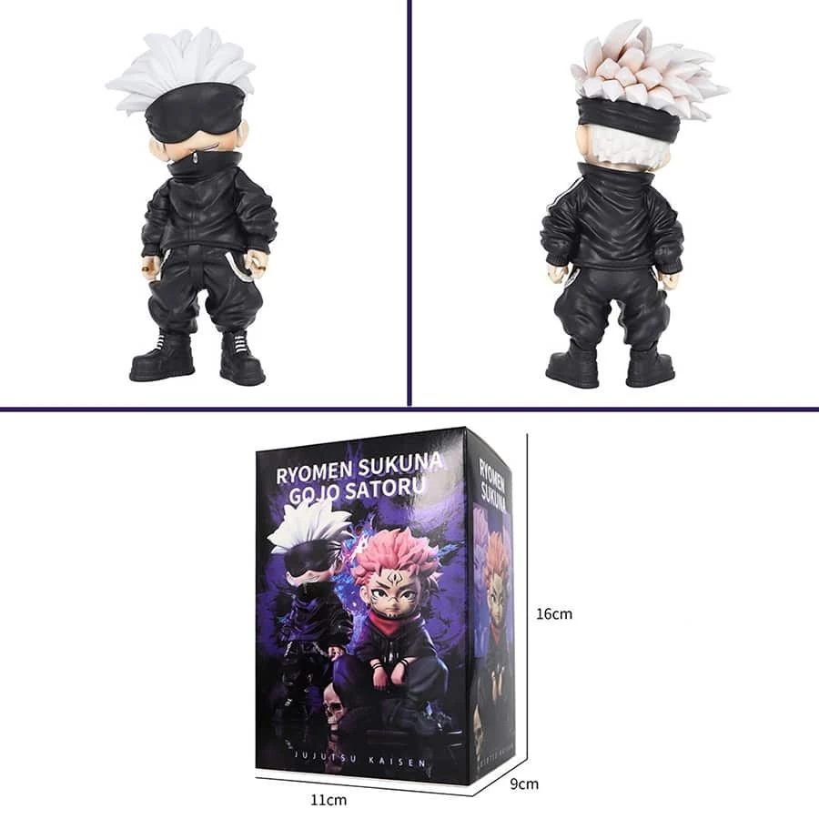 Anime Figurines: Standing Pose Silver-Haired, Sitting Pose Itadori Yuji ...