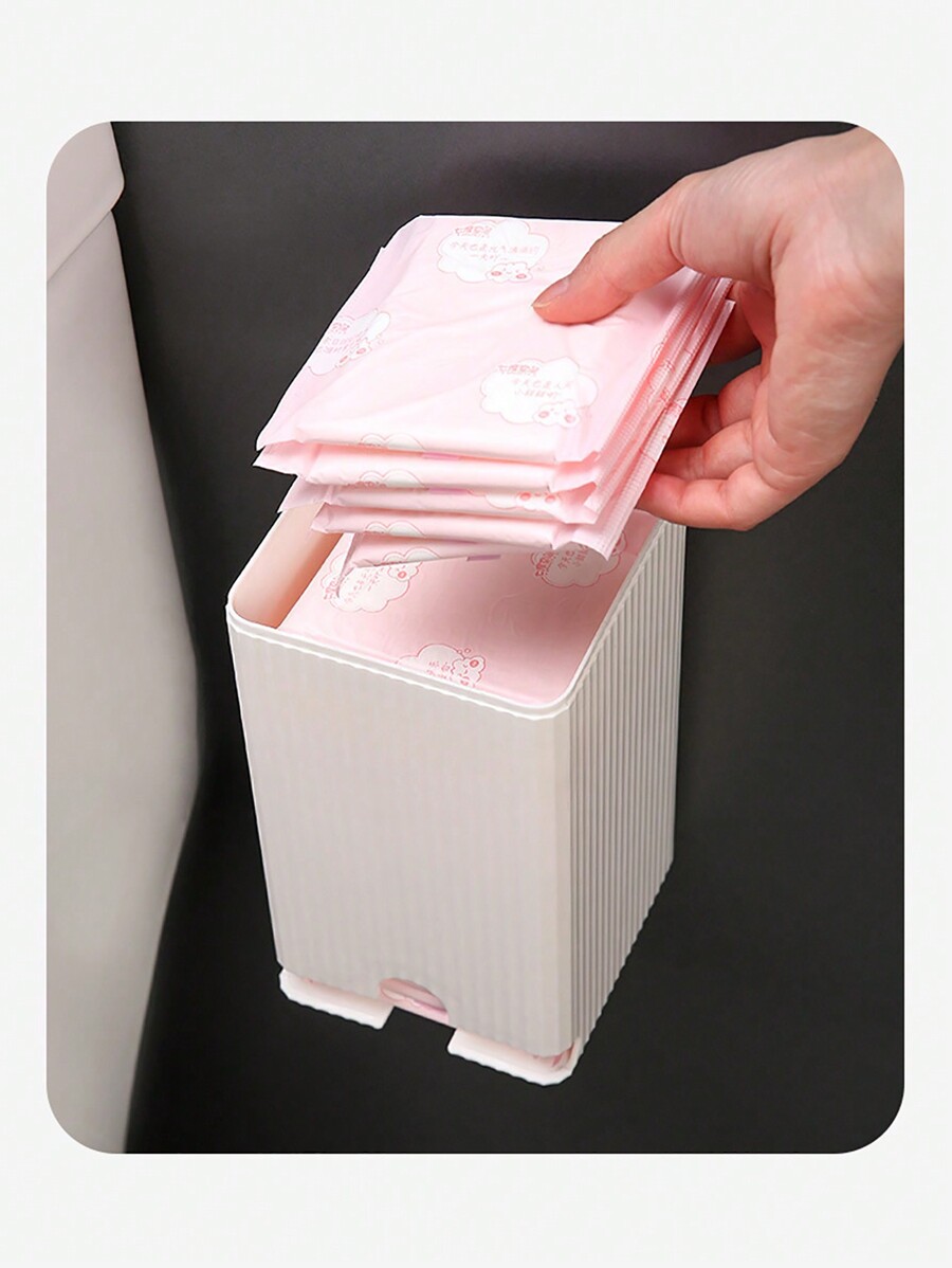 Wall-Mounted Sanitary Napkin Storage Box, Multi-Functional Storage Box ...