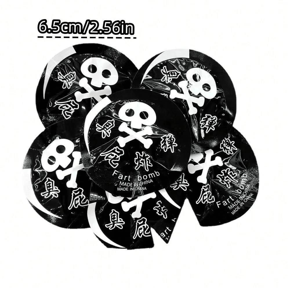 100 piezas de bombas de gas divertidas en forma de granada de mano ...