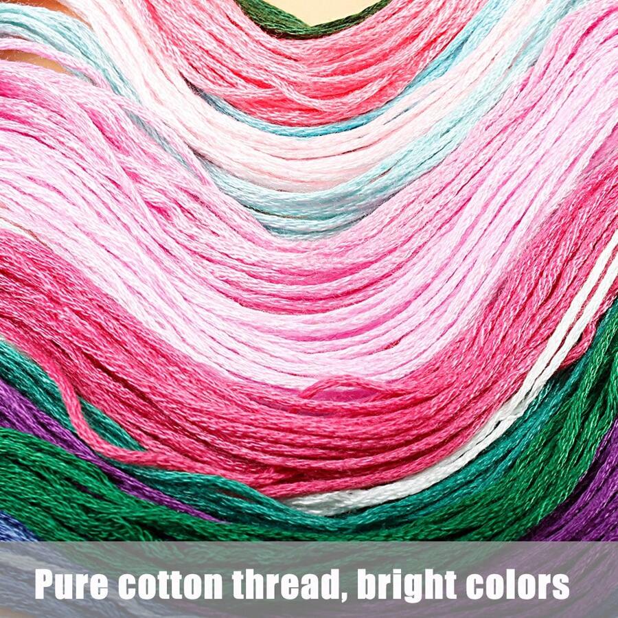 11Ct Cross Stitching Kits Fawn Christmas Printed Canvas Counted Cross ...